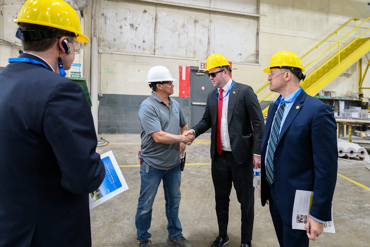 HUD Executives Tour Champion® Homes Manufacturing Facility as HUD Spotlights Manufactured Homes ...